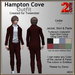 Second Life Marketplace - Hampton Cove Outfit [2cute] Cedar